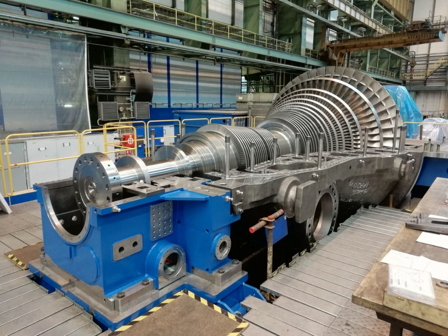Parn Turb na Pro Elektr rnu Na Biomasu Energie 21 asopis O